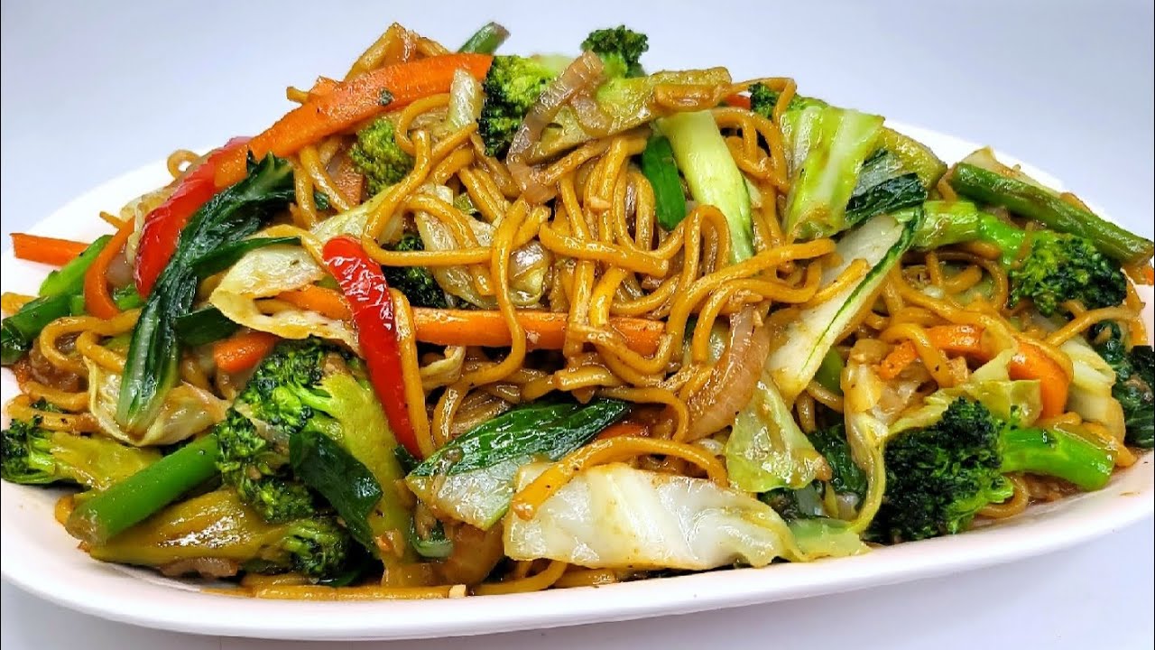 Vegetable Chowmein | recipe - YouTube