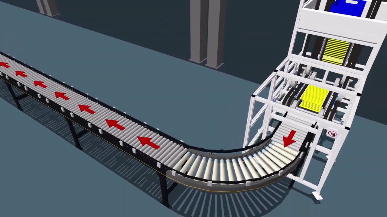 Nerak S-Shape Continuous Platform Elevator - Servicing high level ...