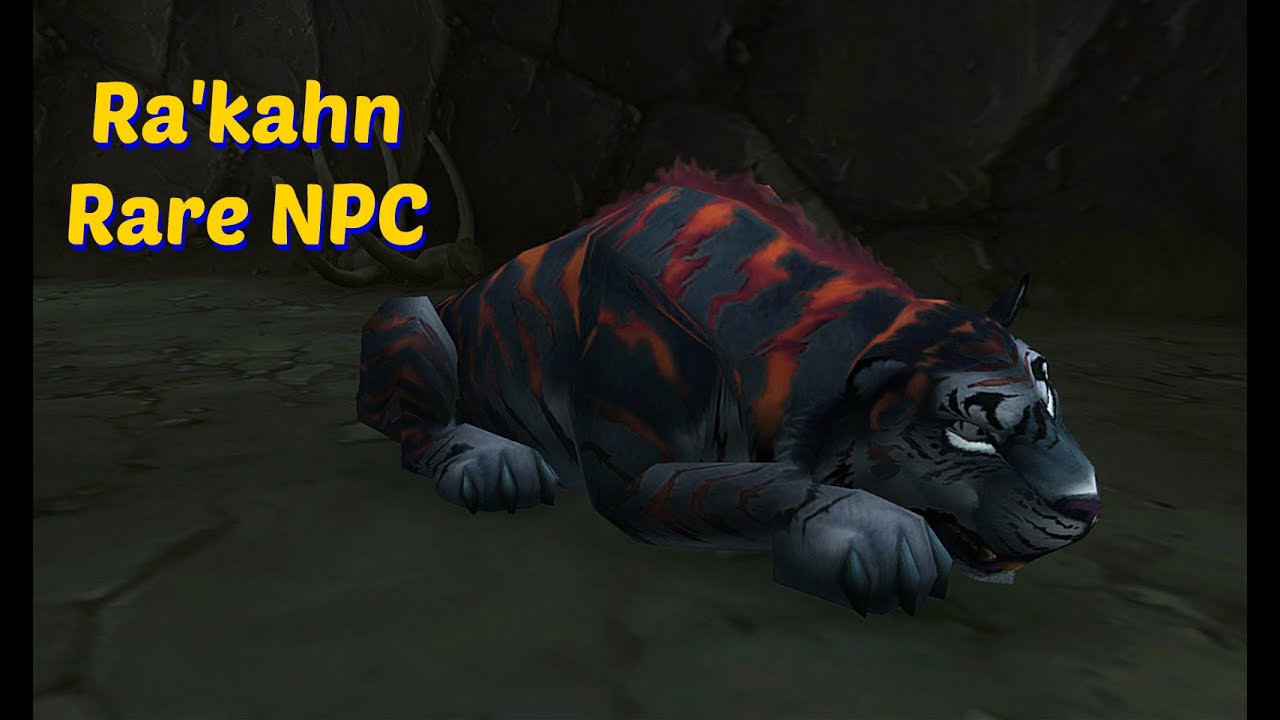 WoW Ra'kahn Rare NPC - YouTube
