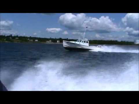 2011 Searsport Lobster Boat Races (Starlight Express) - YouTube