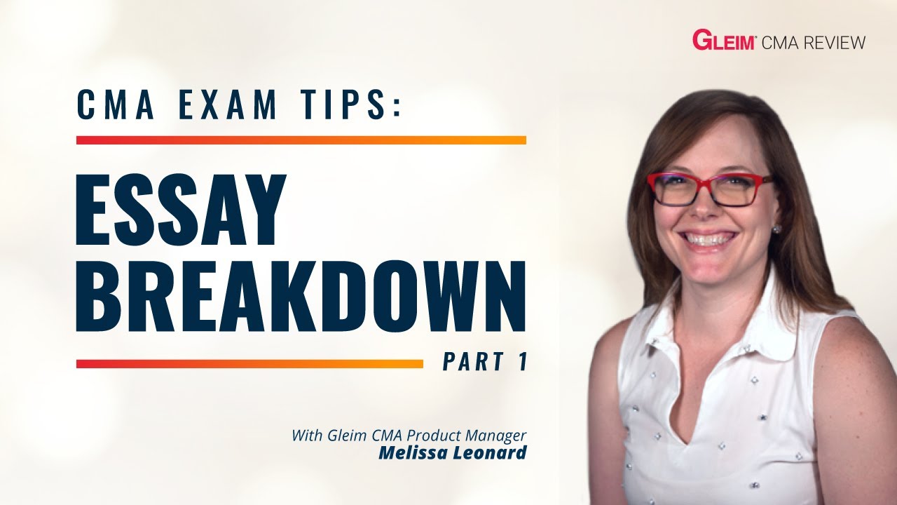 CMA Exam Tips Part 1: Exam Breakdown - YouTube