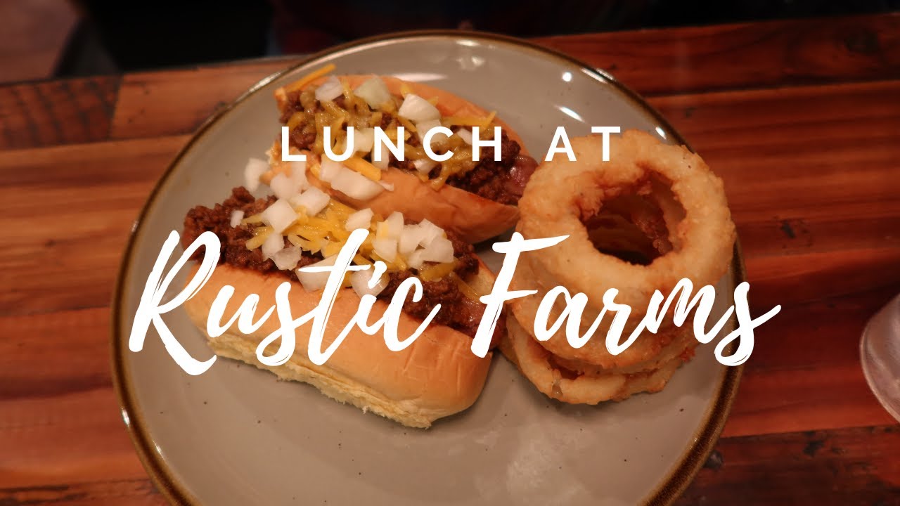 Lunch at Rustic Farms - YouTube