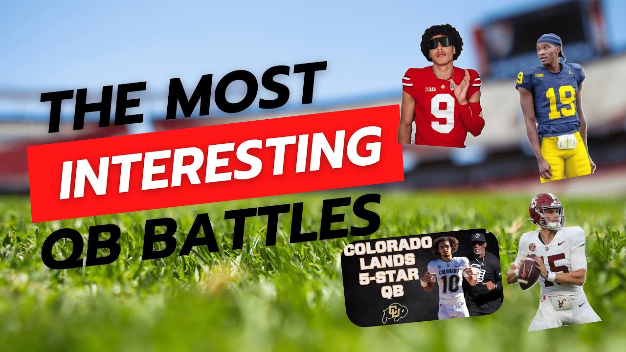 What are the Top QB battles? - YouTube
