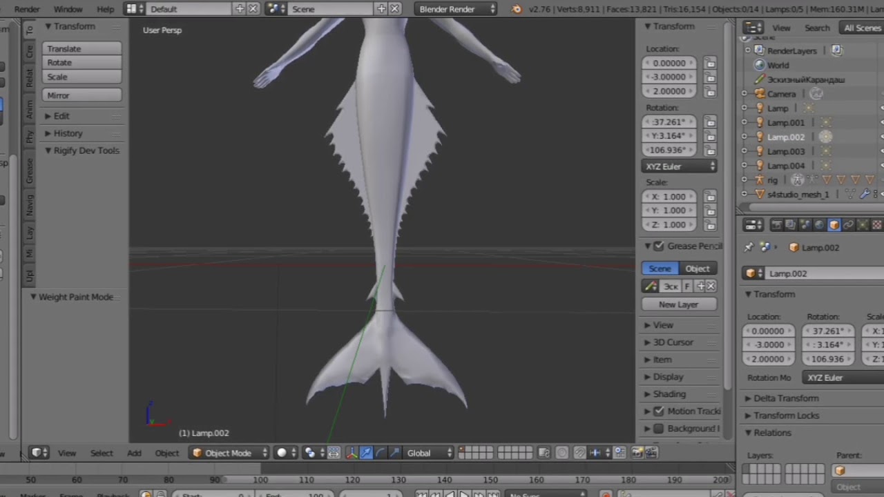 The Sims 4 siren tail Tia - YouTube