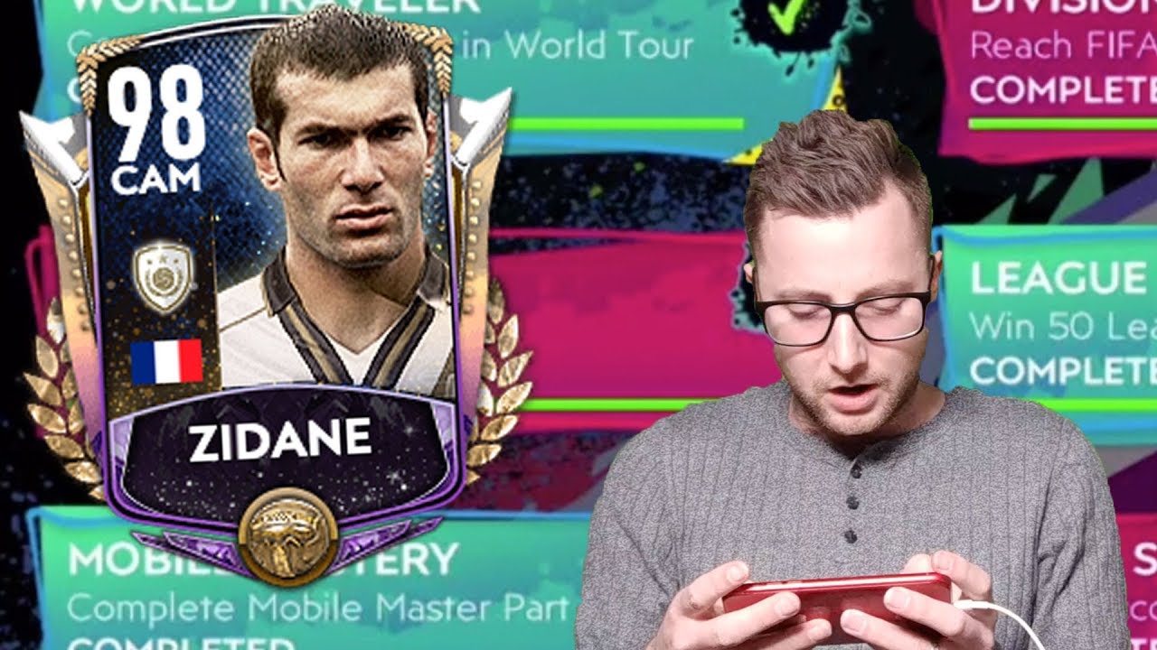 WE Got Prime Icon Zidane!! The Best Card in FIFA Mobile 20! #FIFAMobile ...