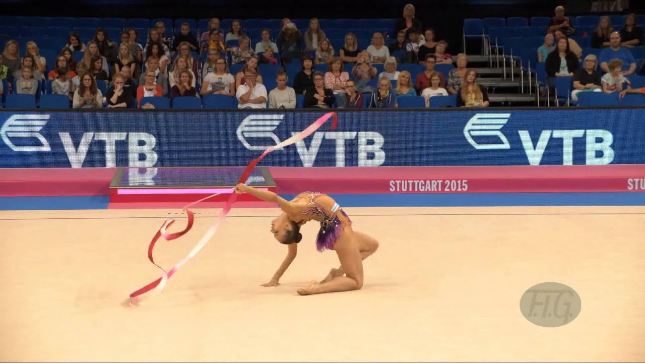 Alexandra PISCUPESCU (ROU) 2015 Rhythmic Worlds Stuttgart ...