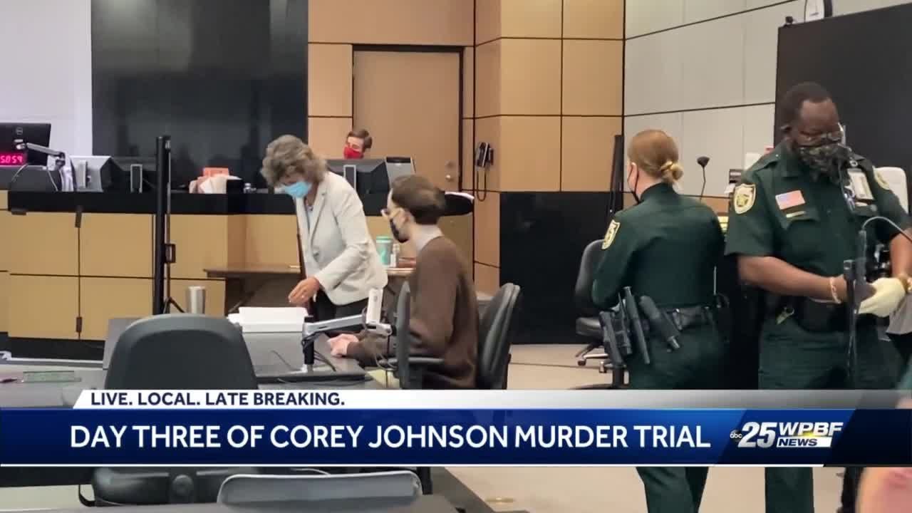 Day 3 of Corey Johnson murder trial in Palm Beach County - YouTube