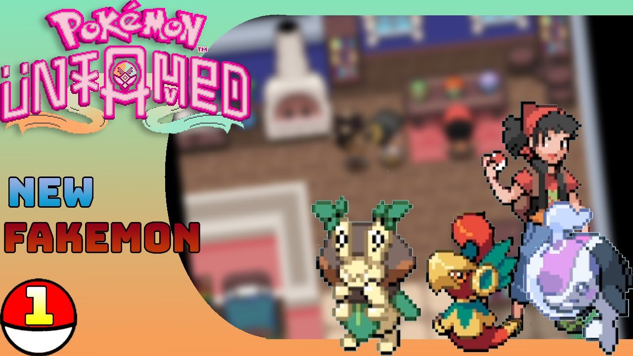Pokemon UNTAMED EP.1 NEW FAKEMON new pokemon fangame Gameplay ...