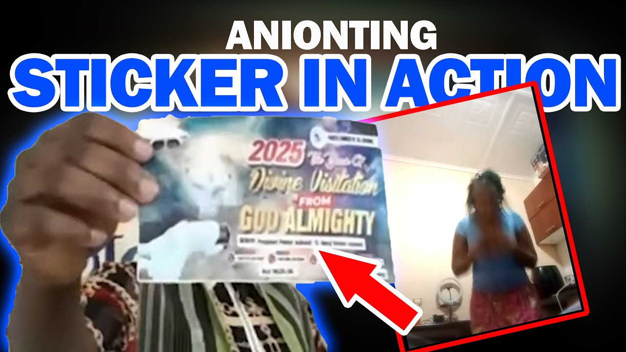 NEW ANOINTED STICKER PERFORM SIGNS AND WONDERS - YouTube