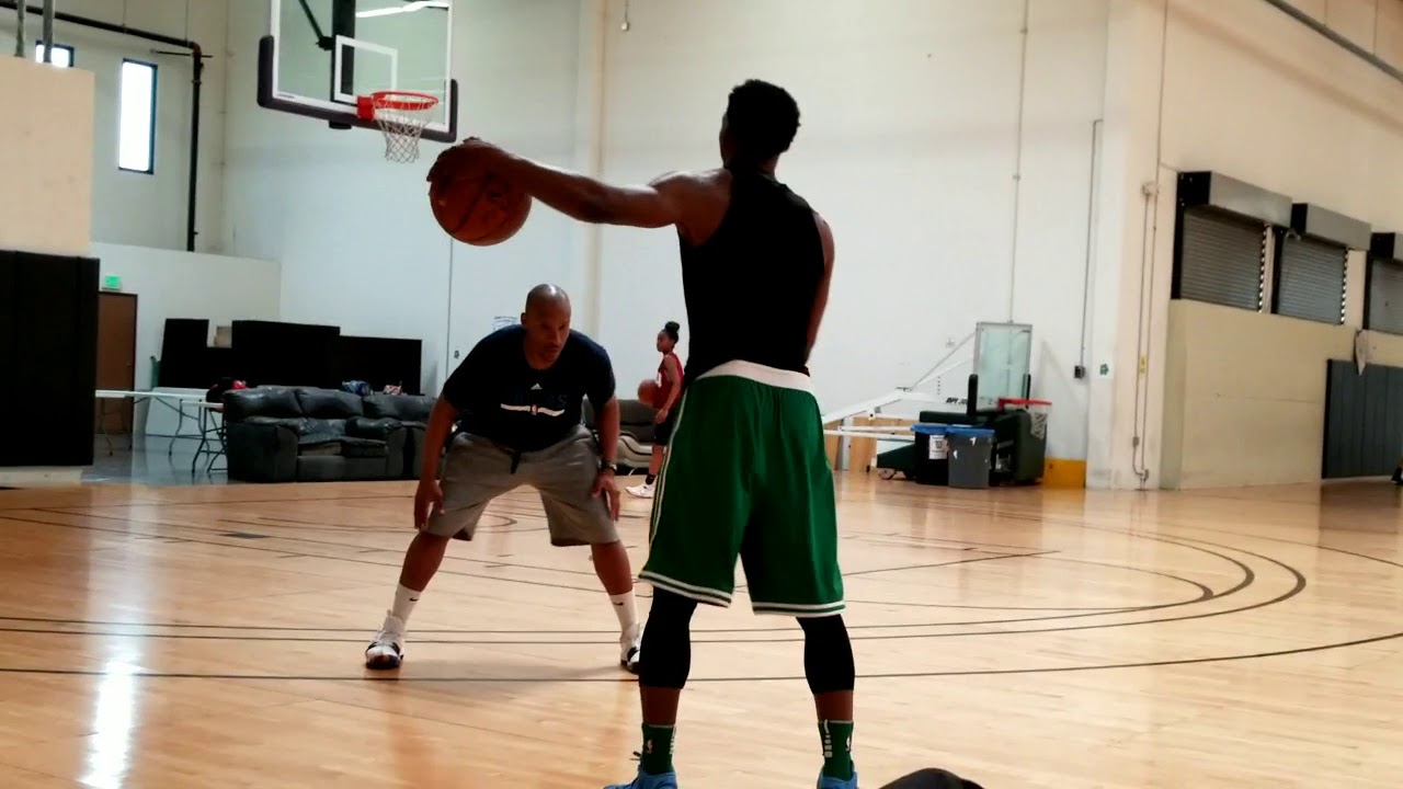 Coach Vic Purnell NBA Jonathan Gibson workout - YouTube