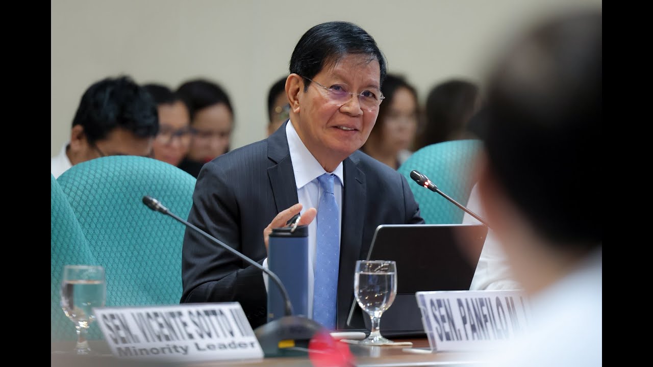 Sen. PING LACSON on Transparency Measures in the 2026 Budget (Sept. 2 ...