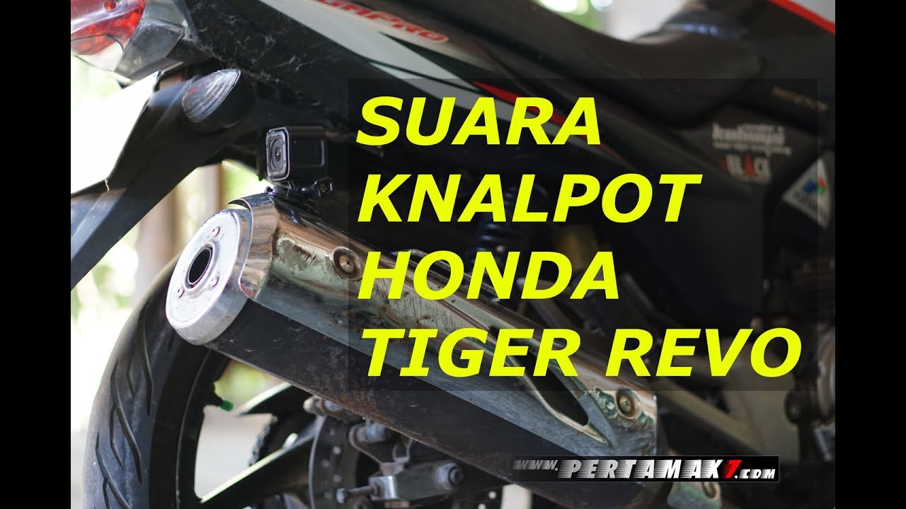 Suara Knalpot Honda Tiger Revo di Megapro Primus Test Jalan - YouTube