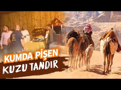 Çölde Kumun Altında Pişen Kuzu Tandır - Wadi Rum