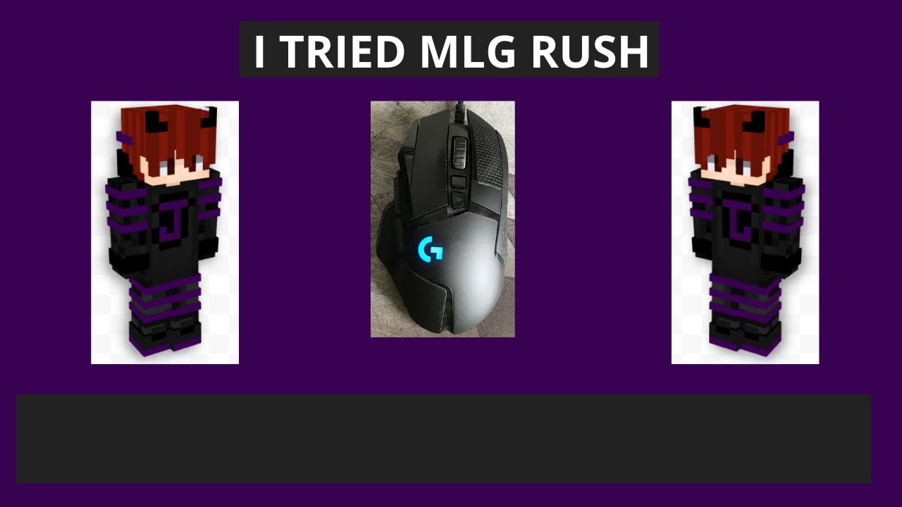 I tried MLG Rush... On a German server - YouTube