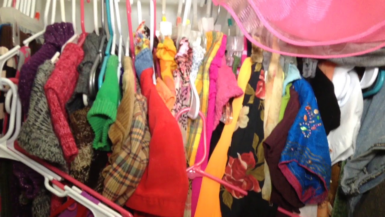 My Closet Full of Clothes COLLAPSED!! - YouTube