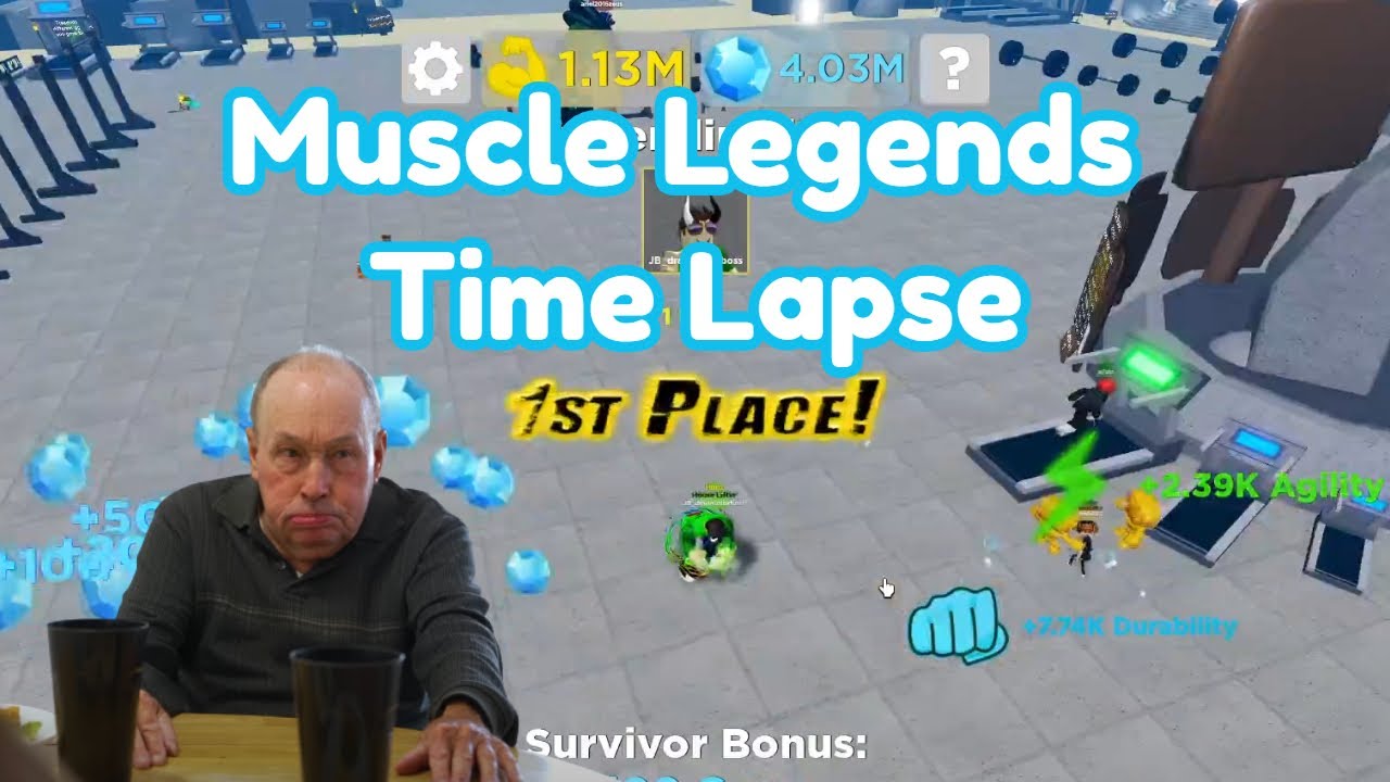 Muscle Legends Time Lapse | Muscle Legends - YouTube