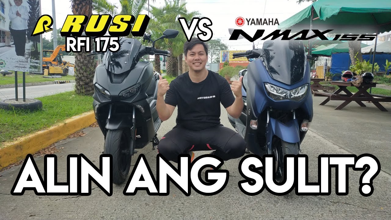 RUSI RFI 175 V3 VS YAMAHA NMAX 155 2020 V2 | Alin ang mas sulit? - YouTube