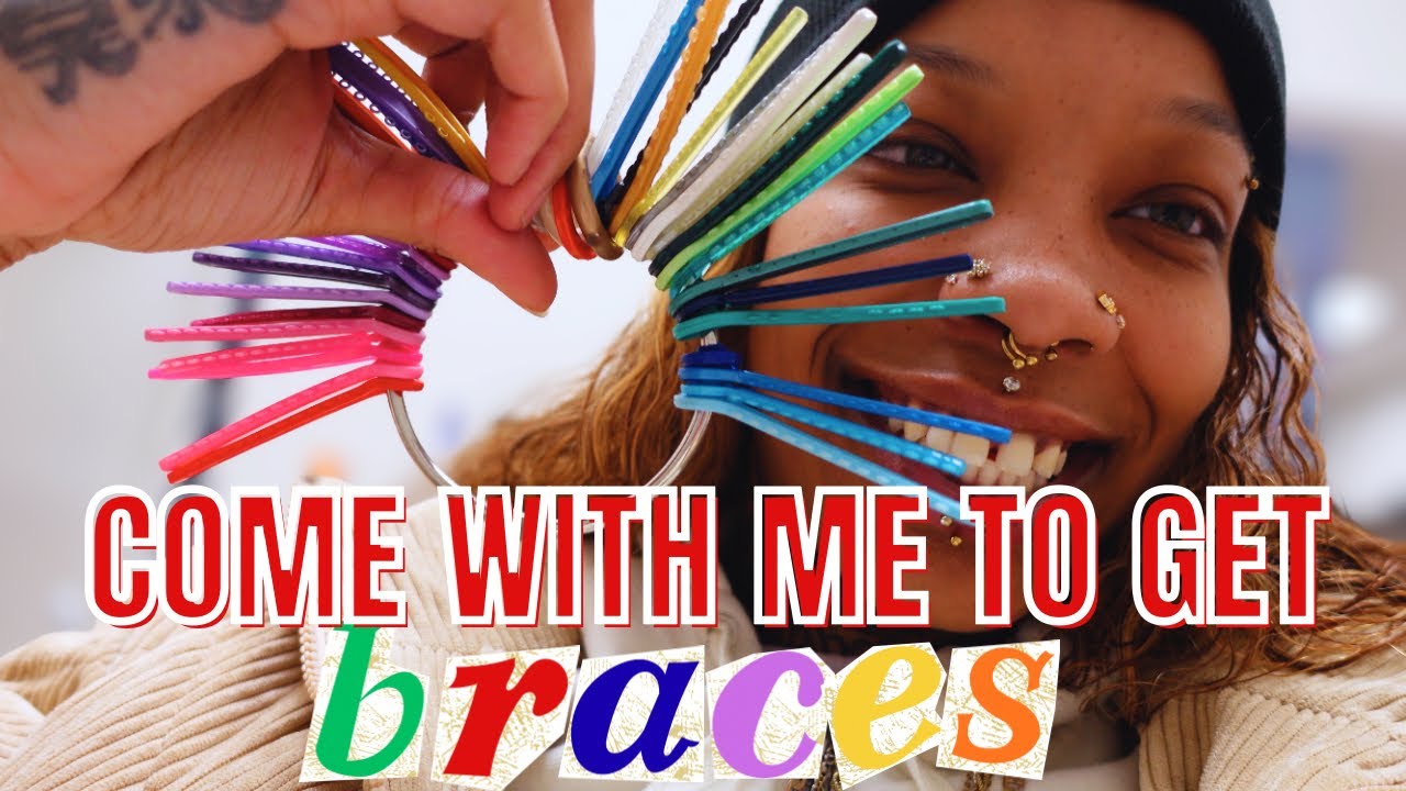 COME WITH ME TO GET BRACES 😁 || braces haul - YouTube