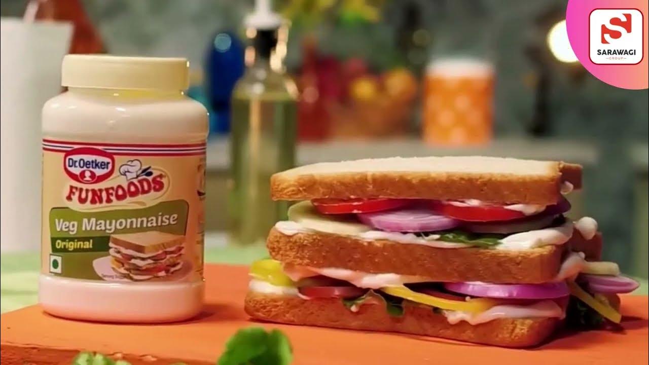 Dr. Oetker Veg Mayonnaise Original| sandwich - Sarawagi Group - YouTube