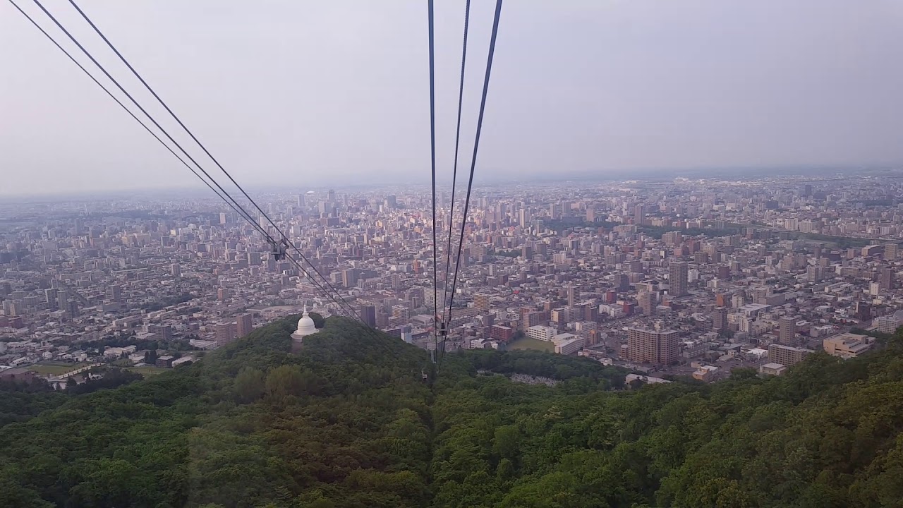 Mount Moiwa Ropeway 2018 - YouTube