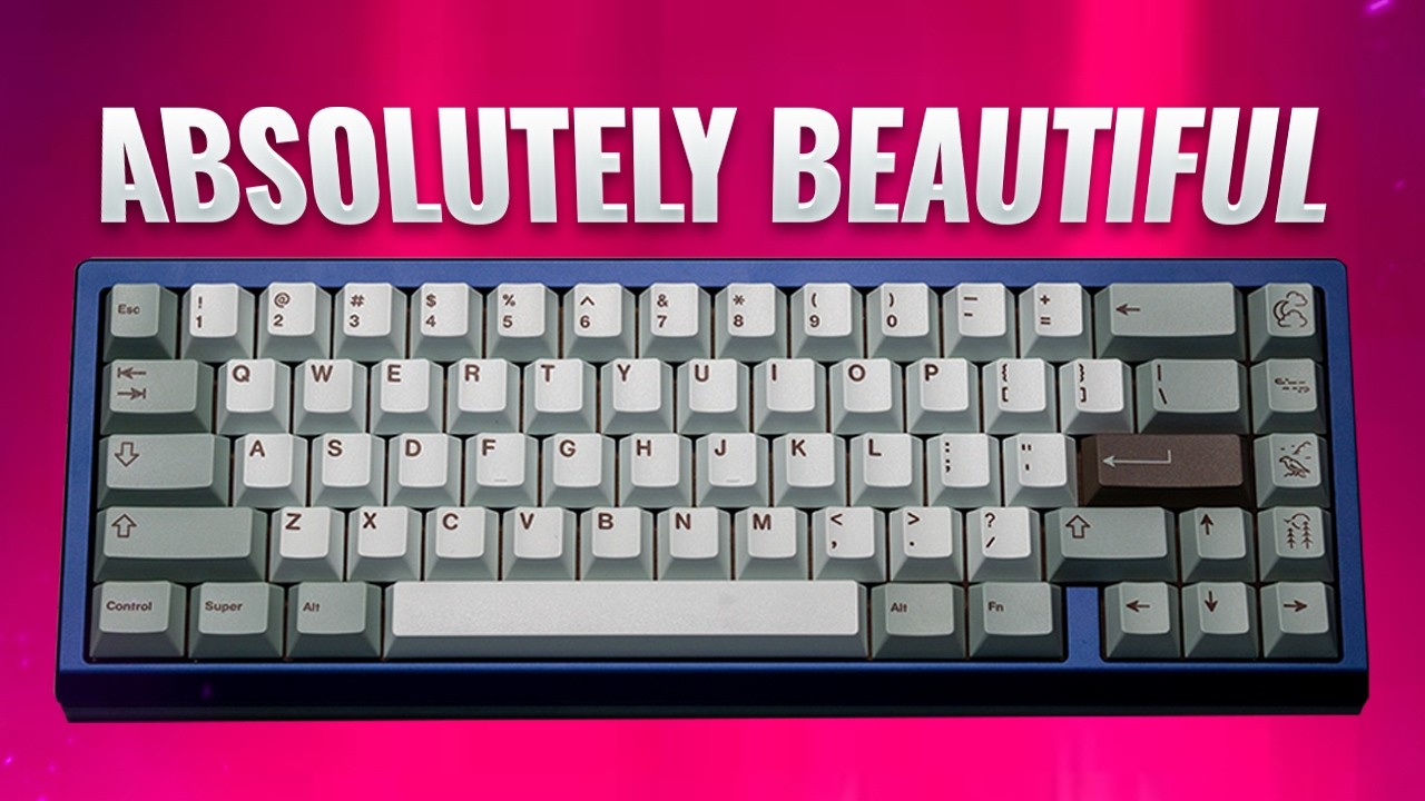 The MOST STUNNING Mechanical Keyboard Design of 2024! - YouTube