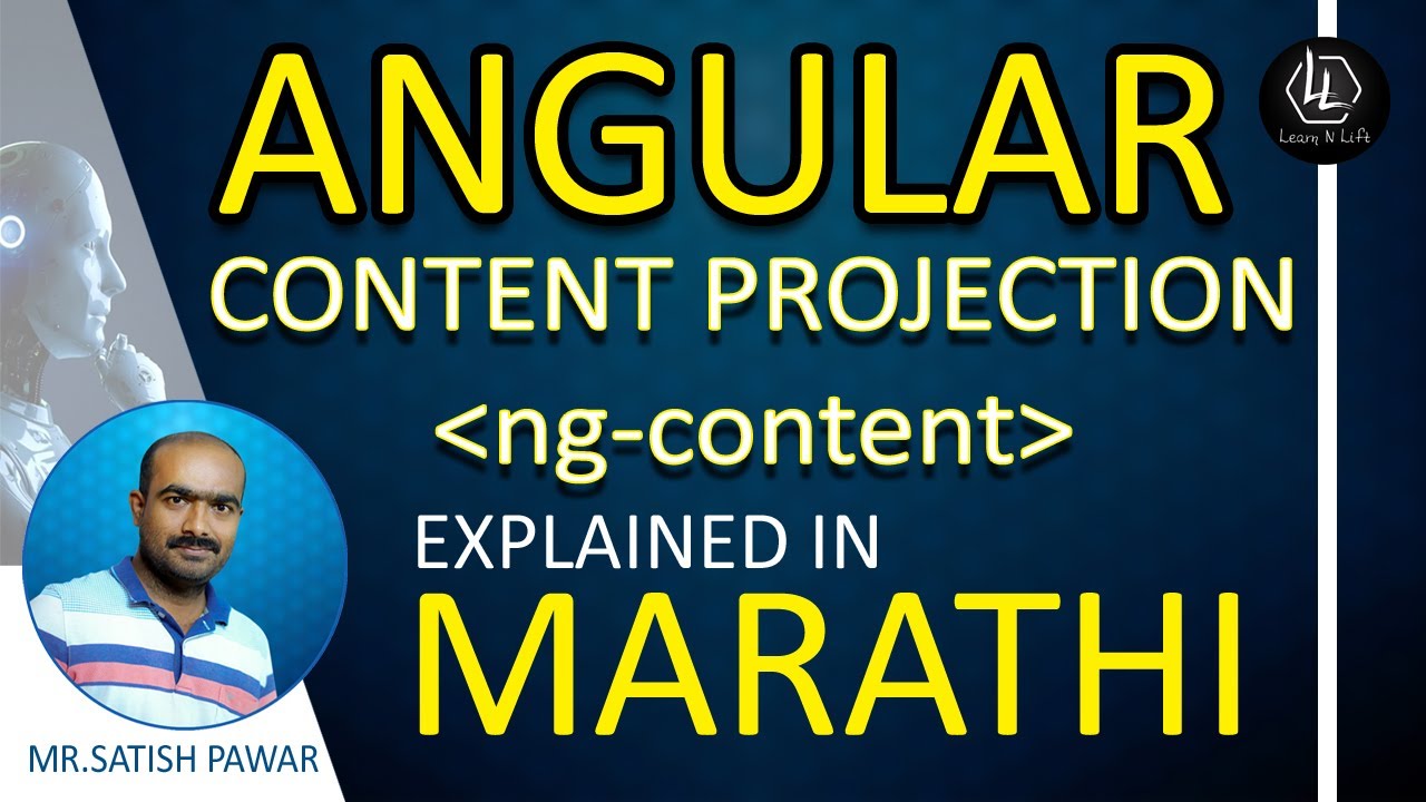 #angular Angular | Content Projection In Angular | How To Use ng-content in Angular | In Marathi ...