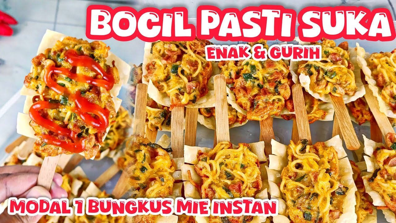 IDE JAJANAN PALING RECOMENDED 2025, ENAK MODAL SEDIKIT CARA BUATNYA ...