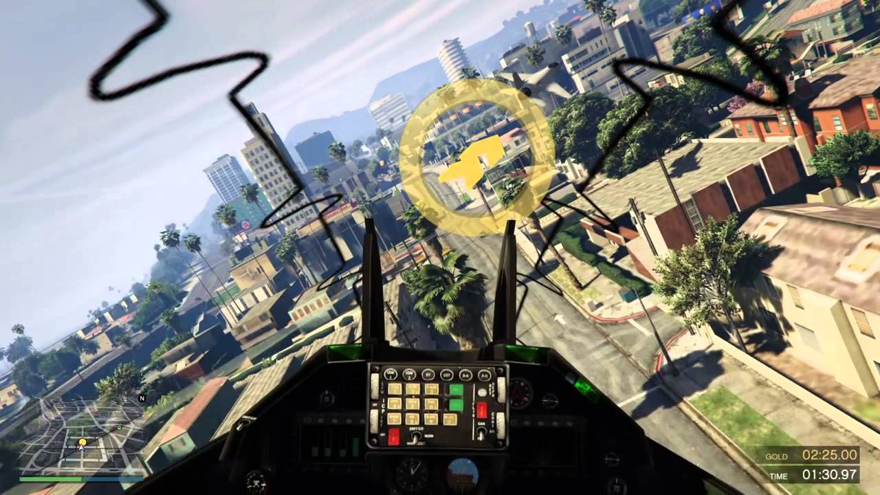 Grand Theft Auto V - Final Flight School Lesson (Gold) - YouTube