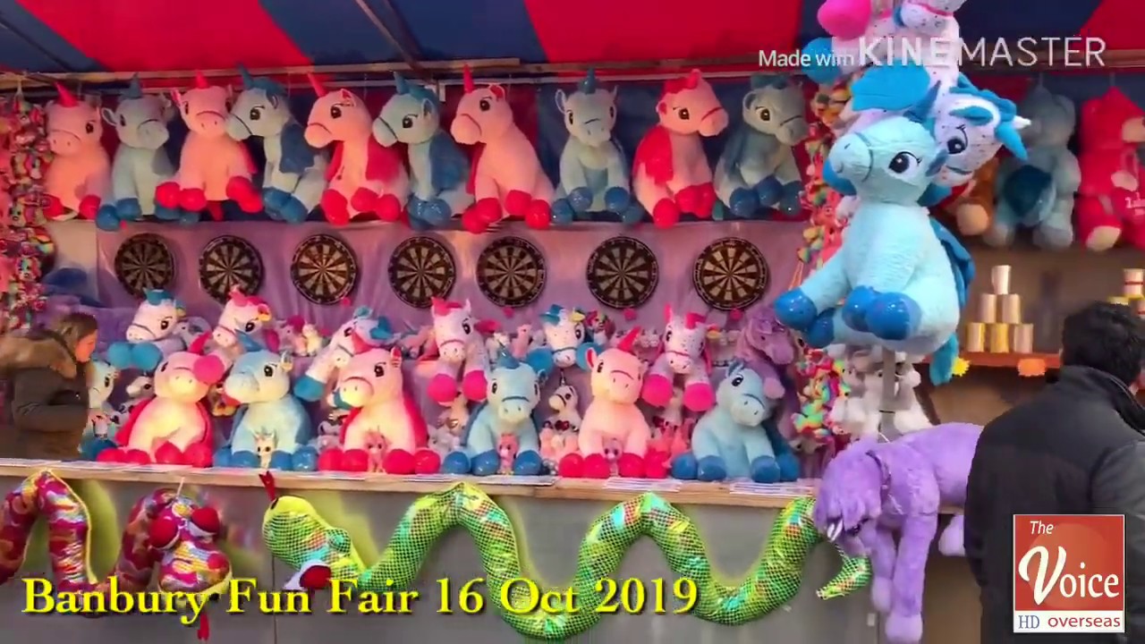 Banbury Fun Fair 16 Oct 2019 Oxfordshire Uk - YouTube