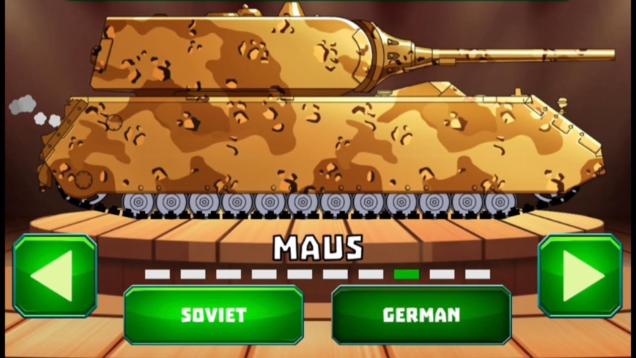 Tank Attack 5 : New Amazing Tank Maus Unlocked - YouTube