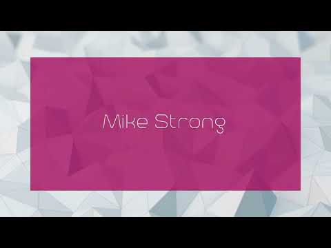 Mike Strong - appearance - YouTube