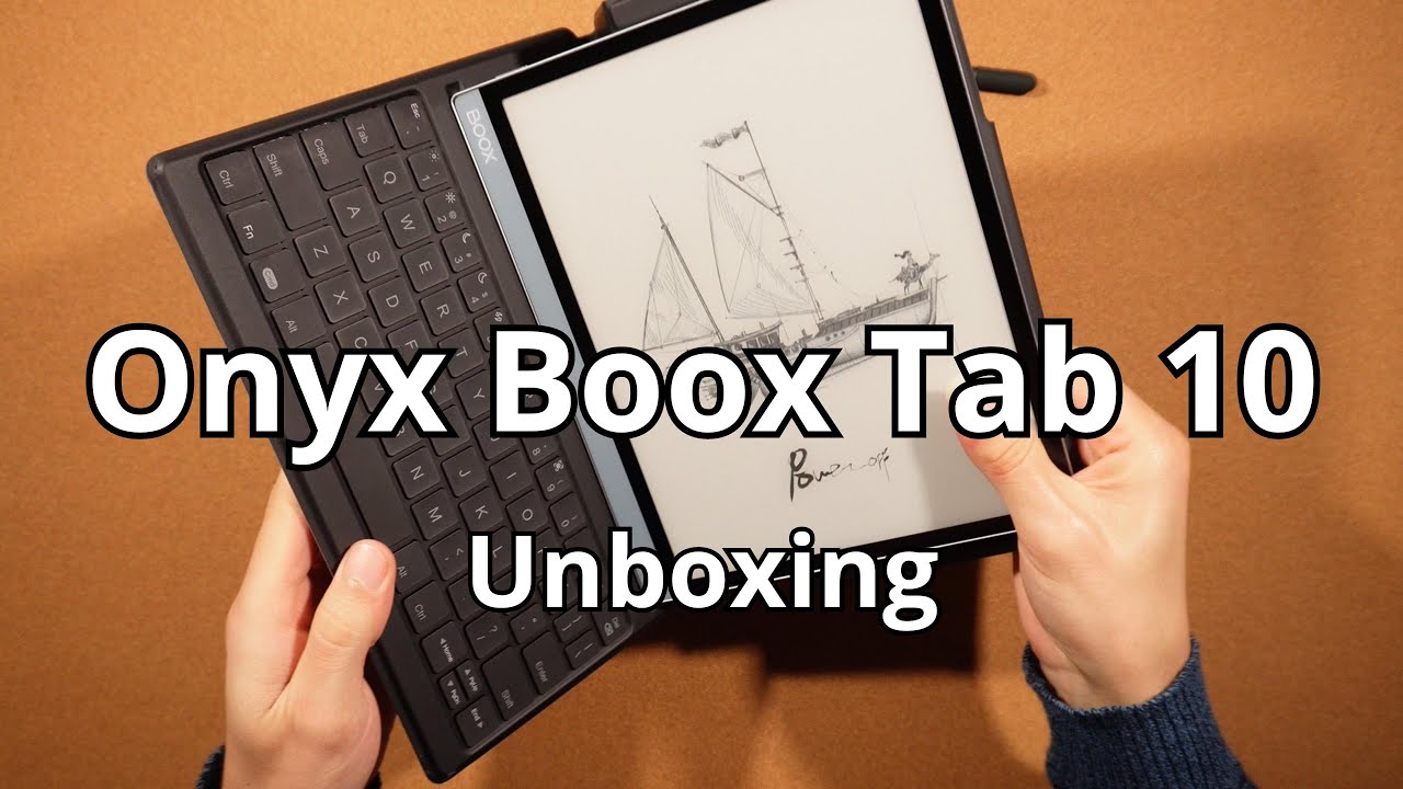 Onyx Boox Tab 10 - Unboxing - YouTube