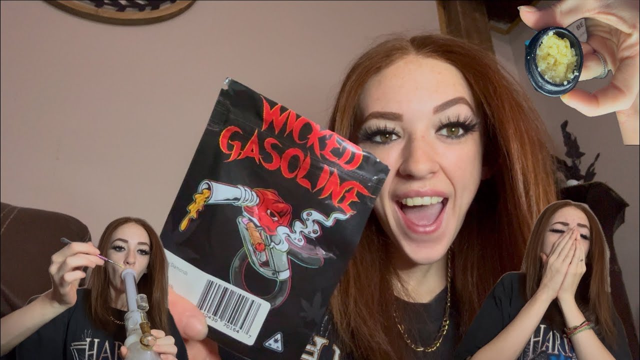 TRYING THE BEST RAPPER STRAIN (Wicked Gasoline ⛽️) (Nardo Wick) - YouTube