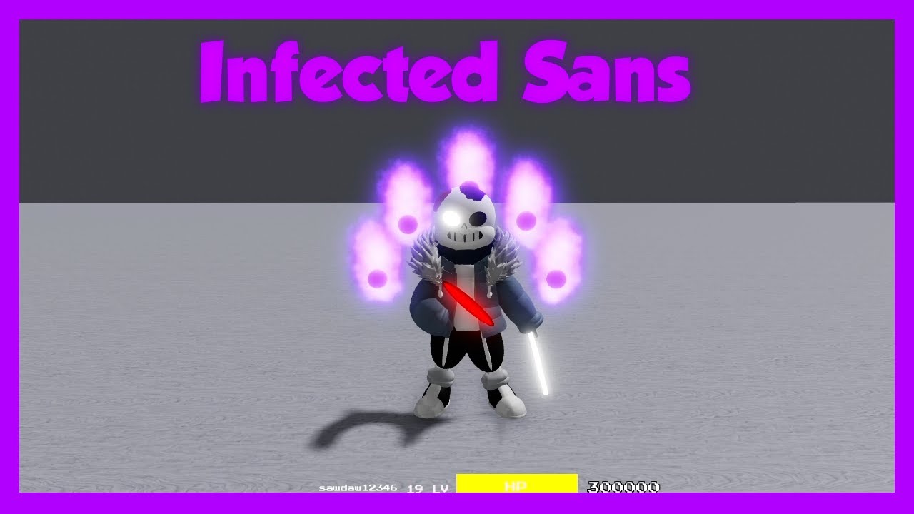 Infected Sans [Undertale Reset Fight] - YouTube