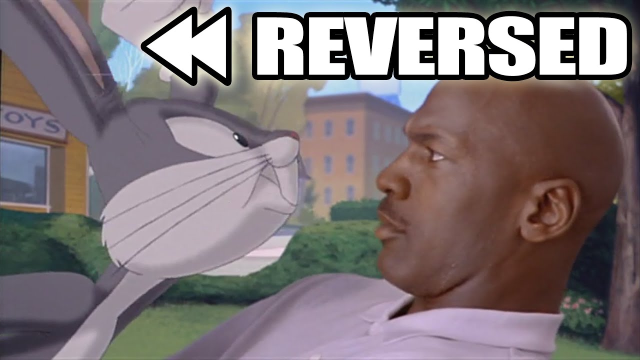 Space Jam (1996) - Michael Jordan meets the Looney Tunes REVERSED - YouTube