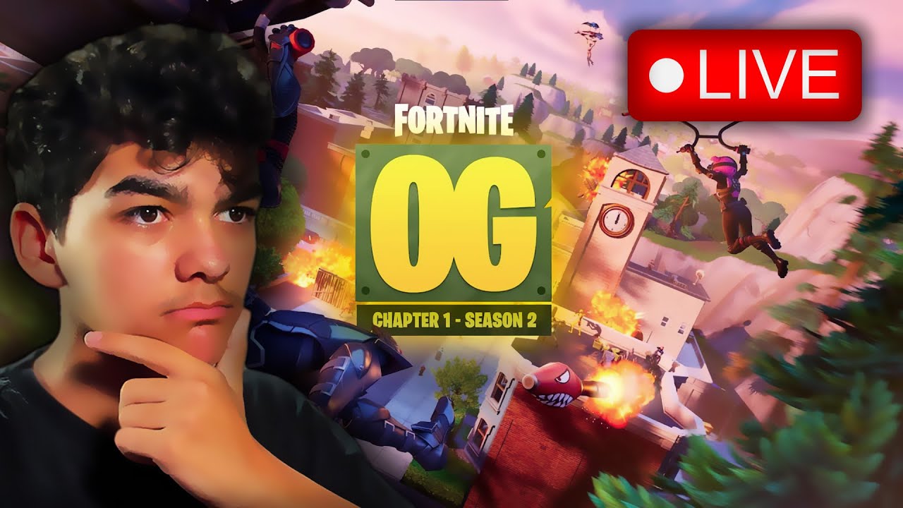 Επέστρεψε η OGSeason2 στο Fortnite Live🔴 [ThanosGR] - YouTube