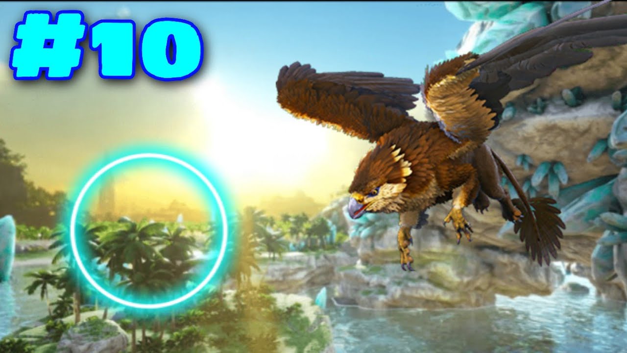 ARK - TAMEAMOS UN GRIFO - Crystal Isles #10 - YouTube