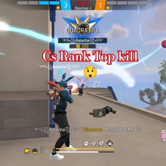 Cs Rank Top kill #foryou #freefire - YouTube