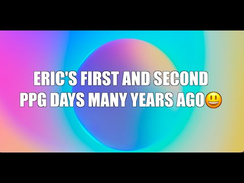 ERIC'S FIRST PPG LESSONS - YouTube