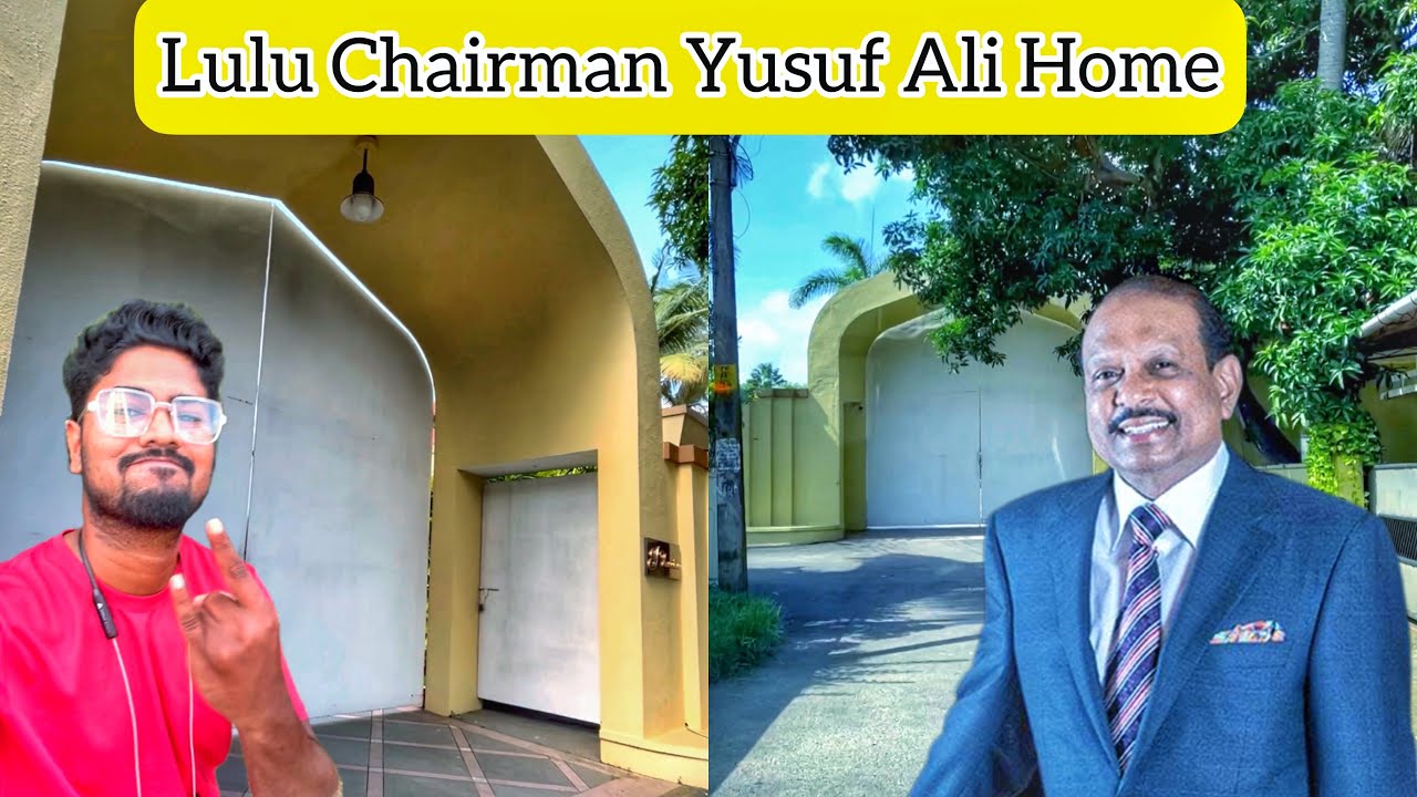 lulu chairman yusuf ali home in kochi | vlog in kochi | @klmallu ...