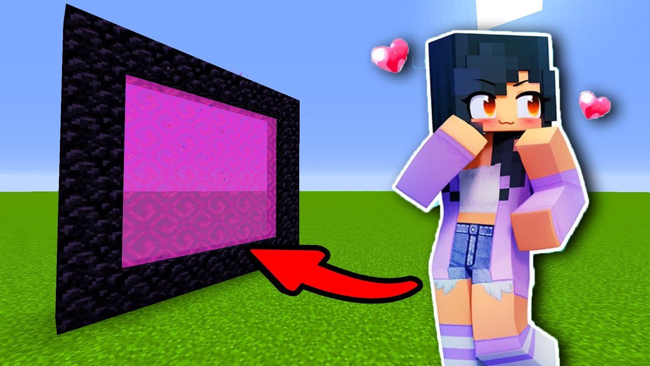 How To Make A Portal To The Aphmau Girlfriend Dimension in Minecraft ...