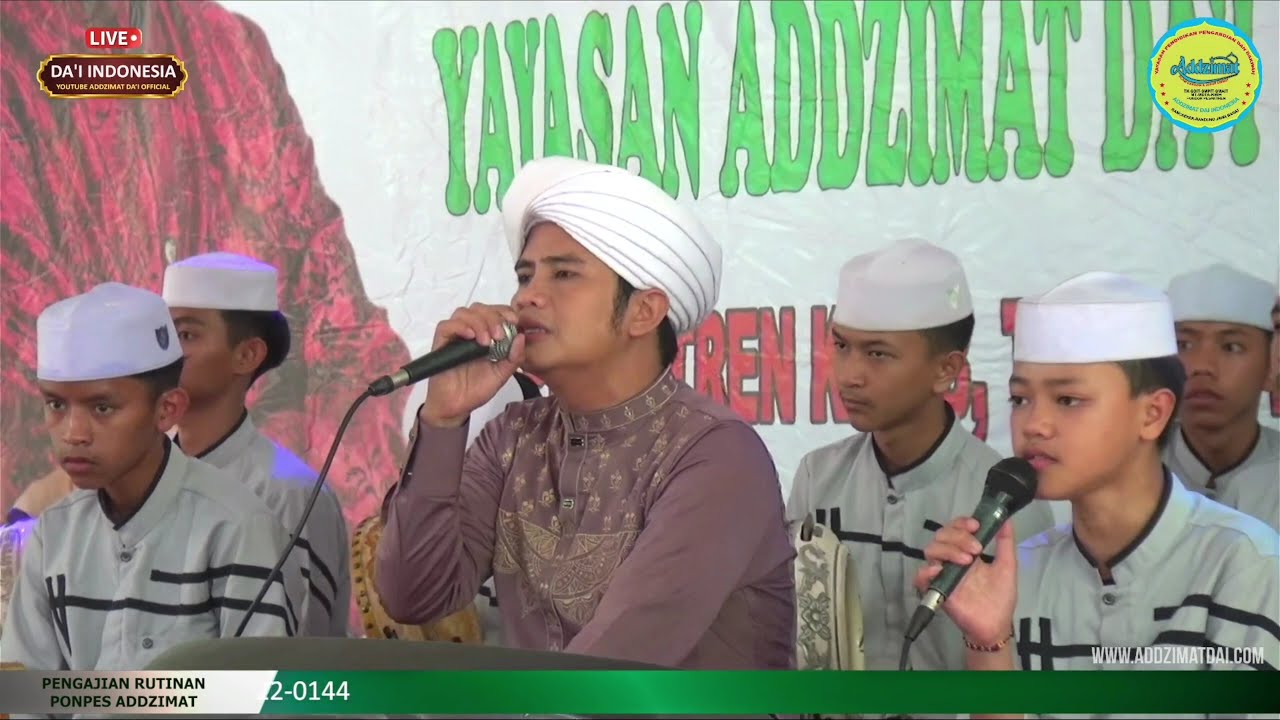 TURI PUTIH BY KH. DAI NANANG FEAT HADROH ADDZIMAT - YouTube