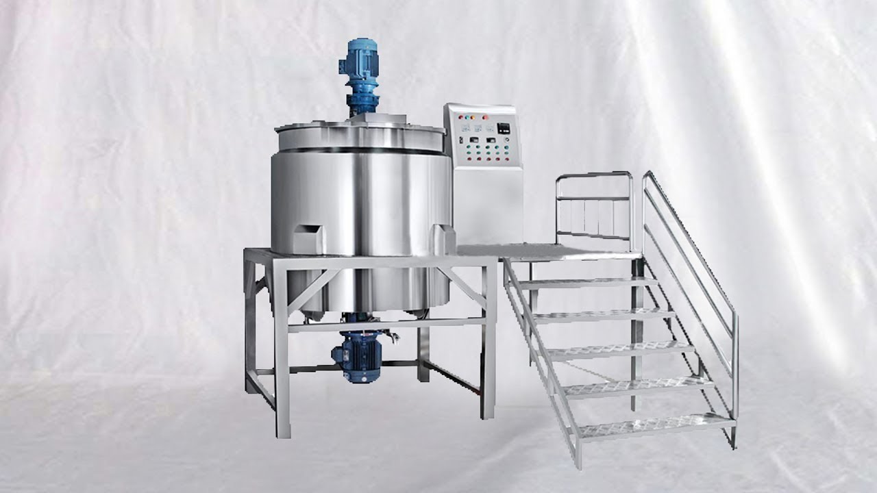 3000L blending tank wire connection button controlling panel&Test mixer ...