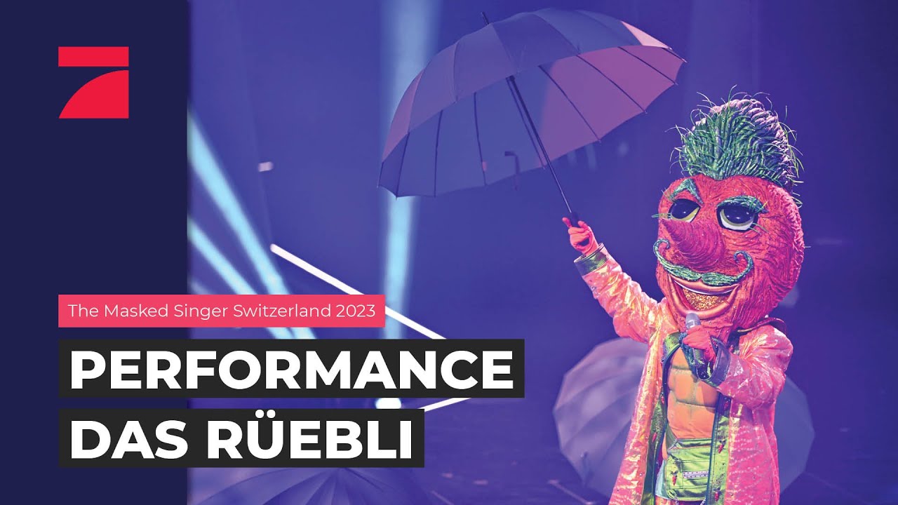 «Purple Rain» von Prince | Das Rüebli | The Masked Singer Switzerland ...