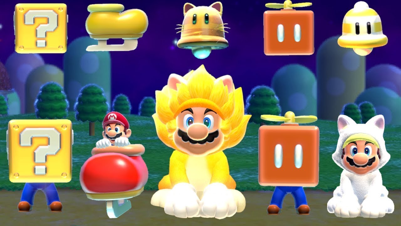 Bowser's Fury - All Special Power-Ups - YouTube