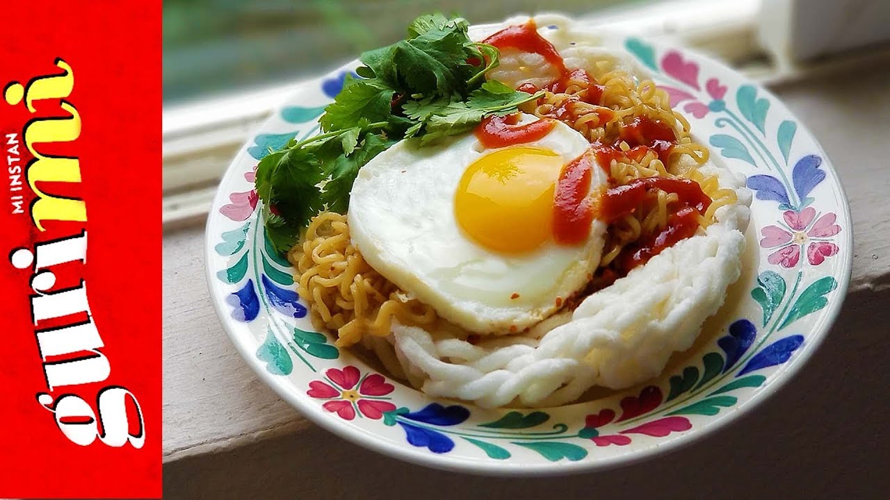 Gurimi Mi Instan Mi Goreng - Instant Noodle Recipe Time - EP 558 - YouTube