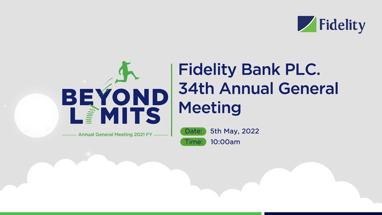 Fidelity Bank Plc. 34th Annual General Meeting - YouTube