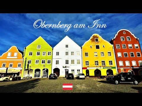 Obernberg am inn：in Austria | 4K walk | smallest, oldest and most ...