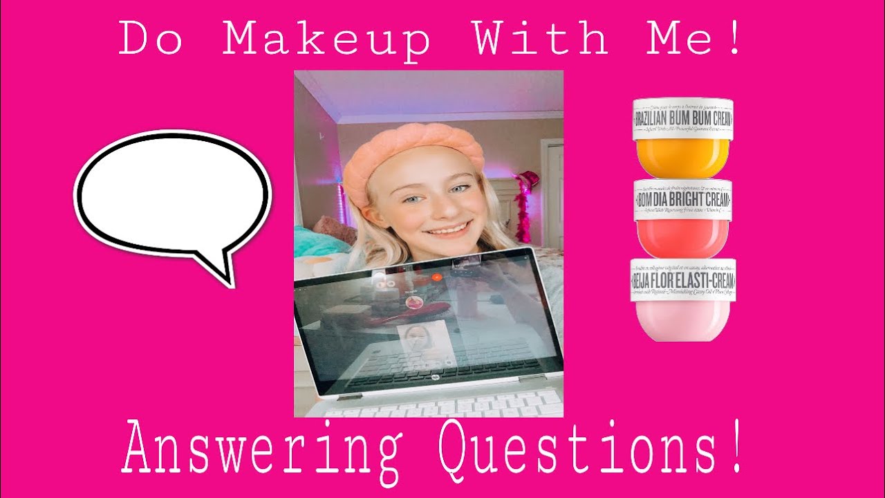 Answering Questions While Doing Makeup! - YouTube