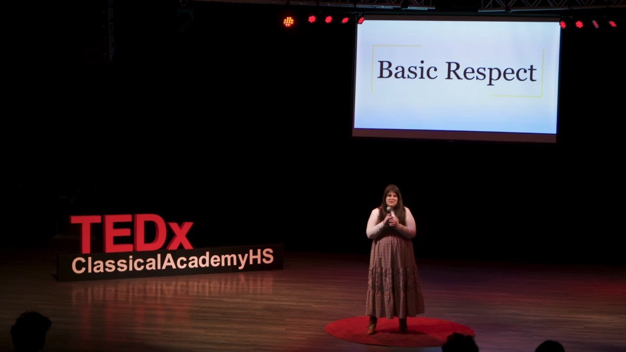 Basic Respect | Grace Magnuson | TEDxClassicalAcademyHS - YouTube